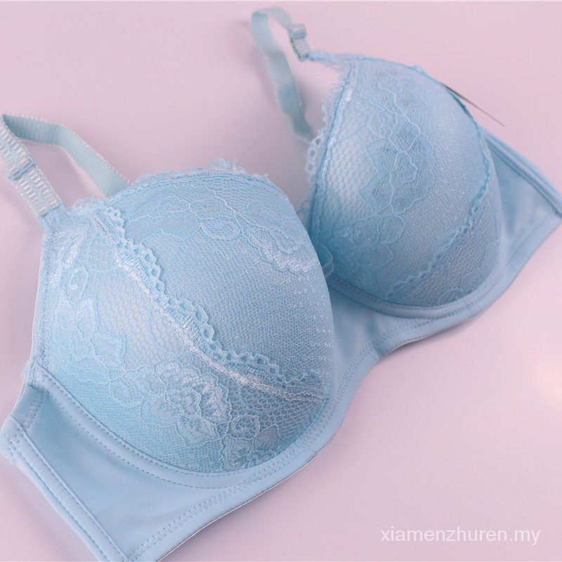 Cup D/E Brand Lingerie Bra Sexy Lace Women Plus Size Full Cup Gathering ...
